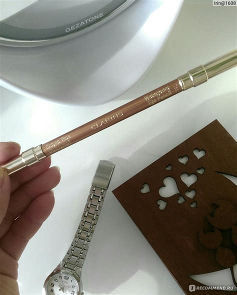 Карандаш для глаз Clarins crayon yeux waterproof - «Отличный карандаш ...