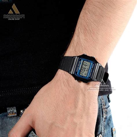 ساعت کاسیو نوستالژیک مشکی Casio F-105W-1A - فروشگاه اشرافی