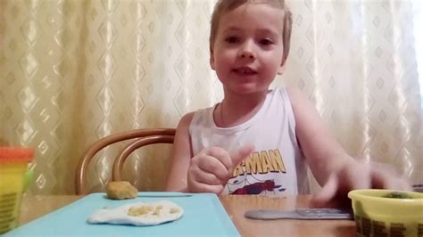 Пирожки из плей до - YouTube