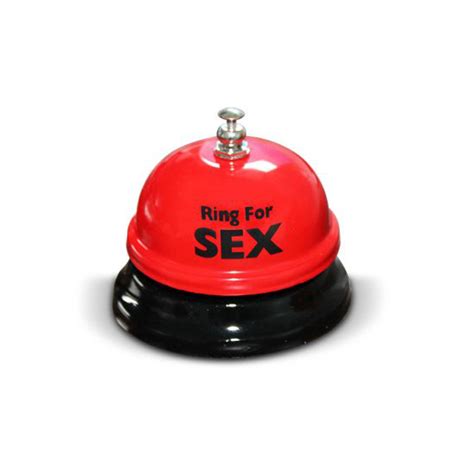 Звонок настольный Ring for SEX — LeFutur.ru