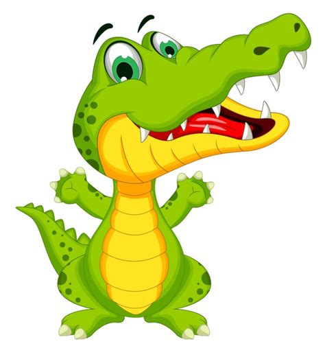 Крокодилы — Яндекс.Диск | Cartoon clip art, Animal drawings, Cute ...