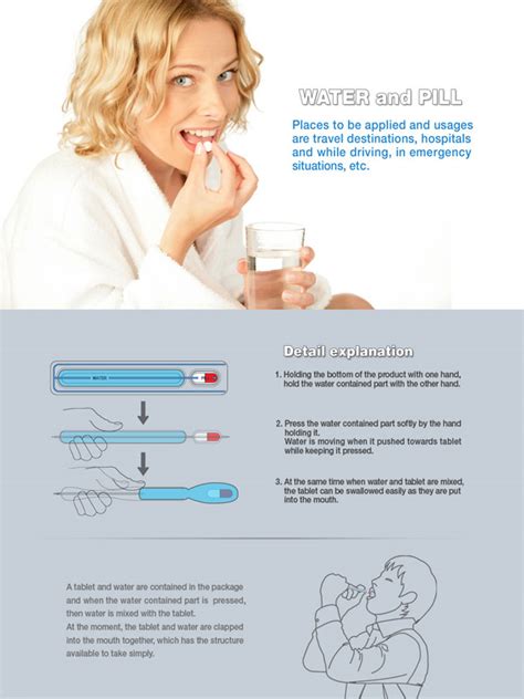 water and pill | designboom.com