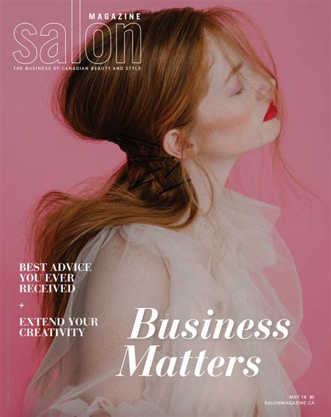 Salon Magazine, May 2018 by Salon Communications Inc. - Issuu