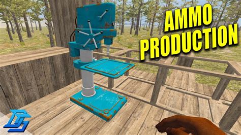AMMO PRODUCTION! , RAVENHEARST Modded - 7 Days to Die Gameplay - Part 9 - YouTube