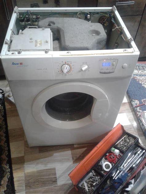 رفع مشکل آبگیری ماشین لباسشویی آبسال مدل AFD-753 در رشت