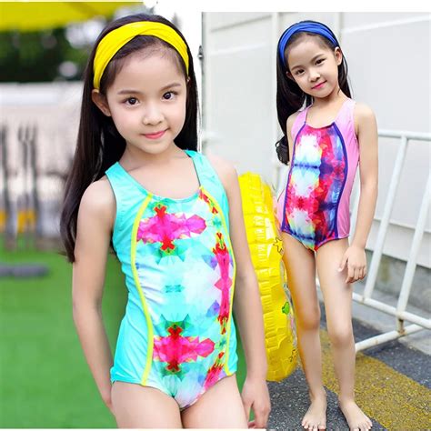 2017 New Summer Baby Girls Bikini Set Cute Kids Professional Swimwear ...