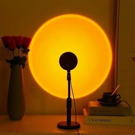 Lámpara Sunset Led Proyección Puesta De Sol | Cuotas sin interés
