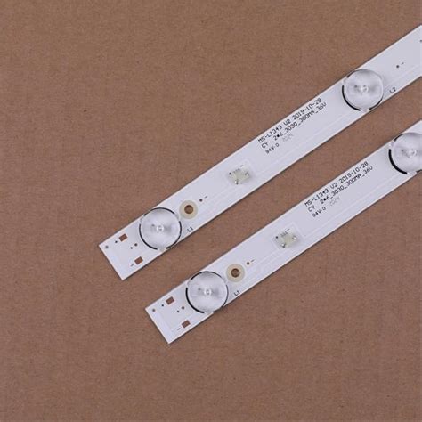 Jxjamp TVS LED Tiras de retroiluminación MS-L1343 V1 V2 8D32-DNWR ...