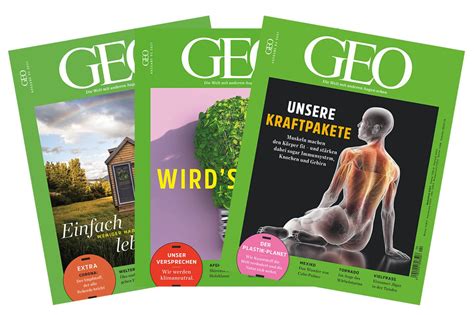 GEO Magazin: Die Welt mit anderen Augen sehen - [GEO]
