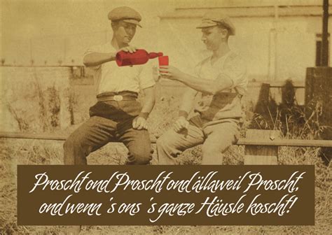 Postkarte "Proscht"