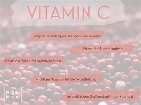 Warum ist Vitamin-C so wichtig?!
