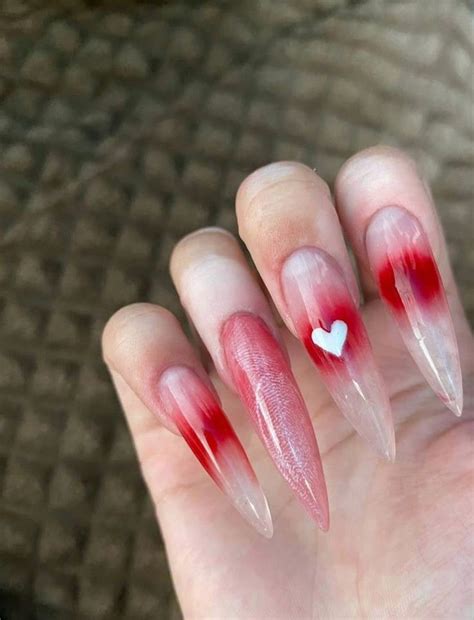 Отпечаток пальца лд | Manicure, Red nails, Nail designs