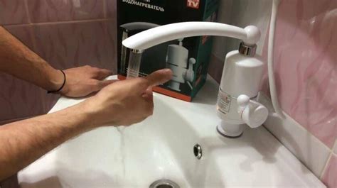 Кран с мгновенным подогревом воды (проточный электрический ...