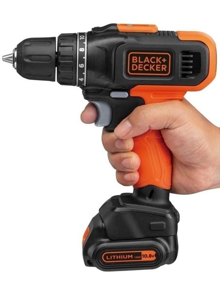 Компактная дрель-шуруповерт 10,8 В BLACK+DECKER BCD7122CK-RU ...