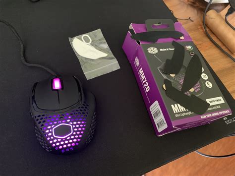 MM720 came with extra feet and grip tape : r/MouseReview