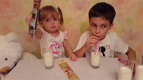 Вкусовые трубочки для молока Taste milk ducts - YouTube