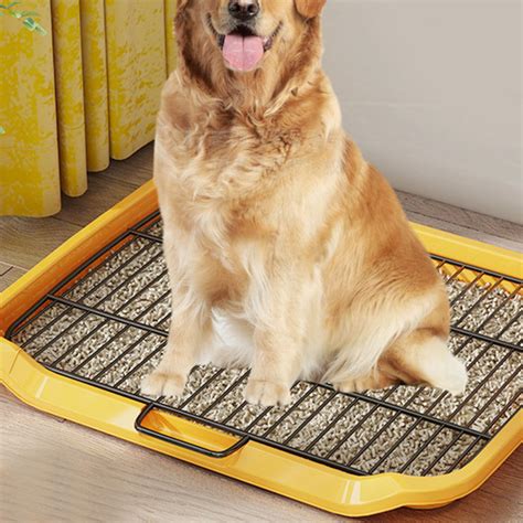 Переносной и легко моющийся лоток для дрессировки собак "Dog Potty Tray ...