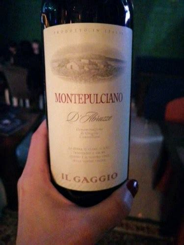 Il Gaggio Montepulciano d'Abruzzo | Vivino