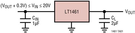LT1461 Datasheet and Product Info | Analog Devices