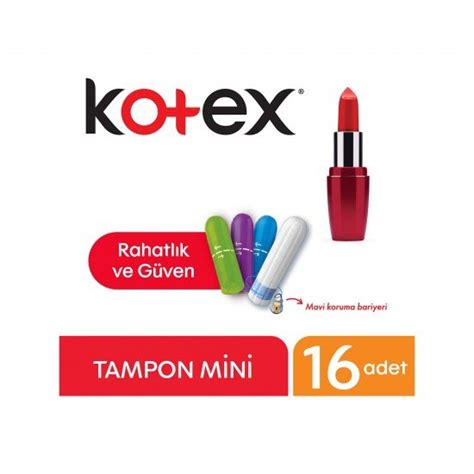 Kotex Tampon Mini 16 Adet