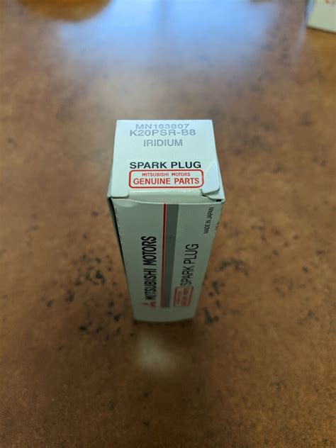 Genuine Mitsubishi Spark Plug MN163236 K20PSR-B8 iridium | eBay