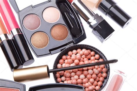 Set kosmetischer Make-up-Produkte - Stockfotografie: lizenzfreie Fotos ...