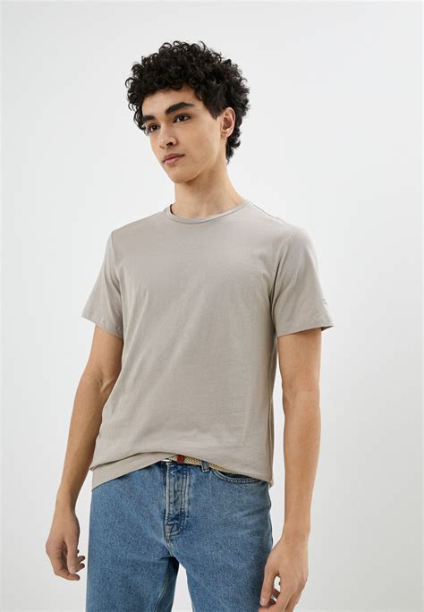 Футболка Baon REGULAR FIT, цвет: бежевый, MP002XM12JXH — купить в ...