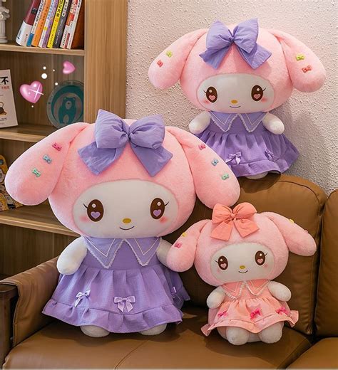 Куроми игрушка мягкая 35 см/ Kuromi Hello Kitty - купить с доставкой по ...
