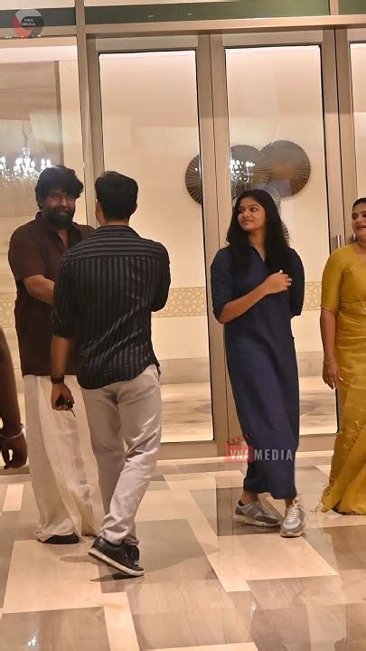 ഭാര്യയും മക്കളുമൊത്ത് കല്യാണ റിസപ്ഷൻ എത്തിയ ജോജുച്ചേട്ടൻ #jojugeorge ...