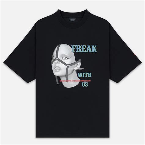 Мужская футболка Marcelo Burlon Freak, CMAA054F190010131088
