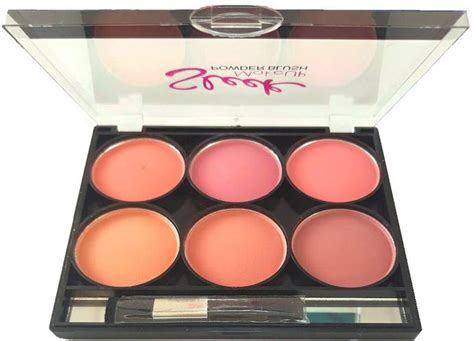 Набор румян и корректоров Sleek Make Up powder blush (6 оттенков) №03 ...