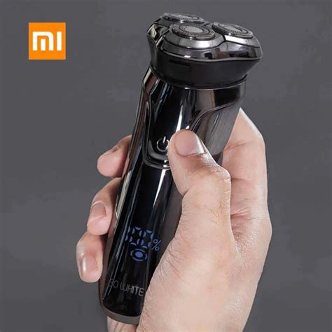 XIAOMI SO WHITE ES3 USB Rechargeable Electric Shaver Xiaomi Razor 3 ...