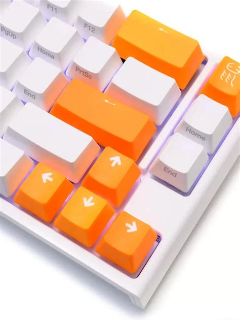Игровая клавиатура Ducky One 2 SF Cherry Silent Red RGB LED белый ...