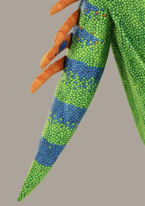 Kid's Green Iguana Costume