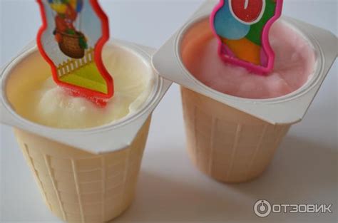 Отзыв о Творожок Danone "Растишка" с палочками для мороженого ...