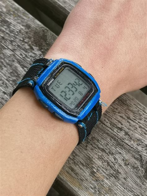 W-96H modding: attaching a custom strap? : r/casio