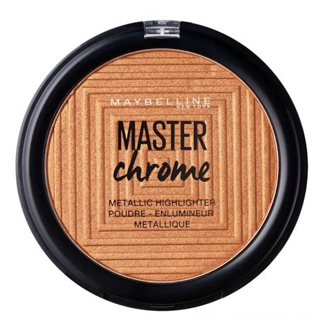 Maybelline Master Chrome Metallic Highlighter - 150 Molten Bronze ...
