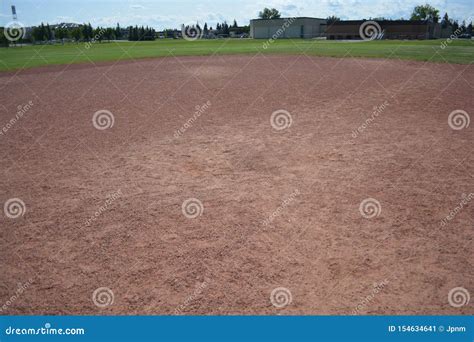 Bleachers At Basefield Field At A Local Community Park. Royalty-Free ...