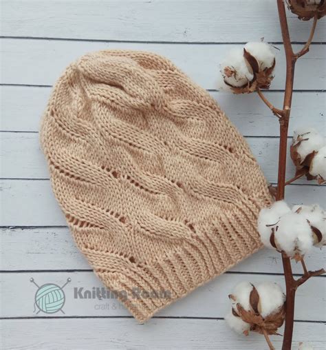 Шапка с косами мастер-класс | Knitting room, Knitting, Knitted hats