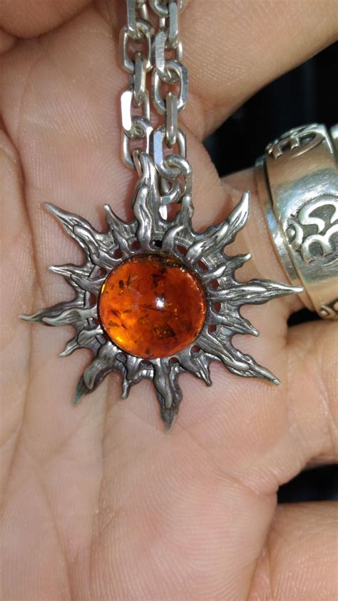 Серебряная подвеска с янтарем DARVIN 928041100AA: белое серебро 925 ...