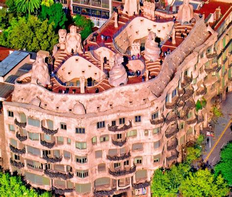 Гауди каса мила барселона - 98 фото