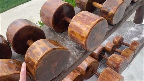 Деревянные гантели и штанги – чистый кайф! Фирма Woodsman fitness ...