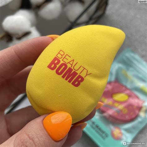 Спонжи для макияжа BEAUTY BOMB Mango sponge - «Манго-спонж от BEAUTY ...