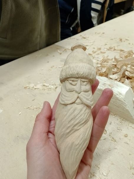Новогодний мастер класс. Елочная деревянная игрушка на Елку "Дед Мороз ...