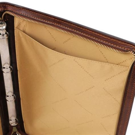 Чёрная кожаная папка для документов Costanzo Tuscany Leather TL141295 ...