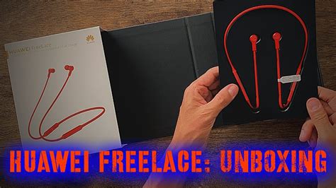HUAWEI FREELACE: prácticos y con buen diseño (UNBOXING) - YouTube