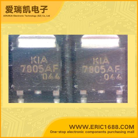 KIA7805AF Voltage Regulator 5V 2V TO-252 marking KIA7805AF Short ...