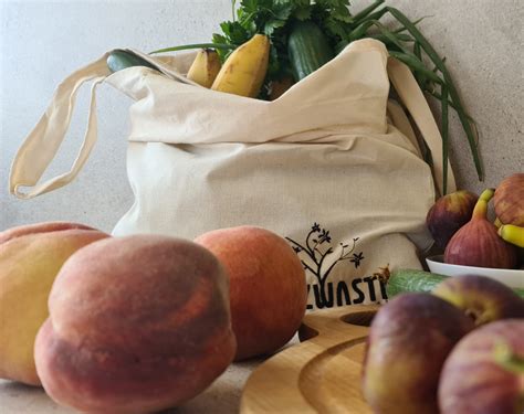 Торба за пазар от 100% неизбелен памук - zerowaste.bg