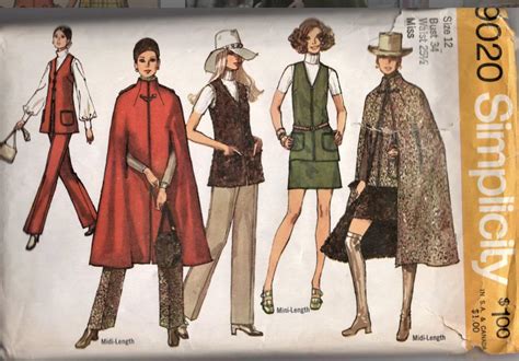 Simplicity 9020 (Vintage) : r/TheCapeRevolution