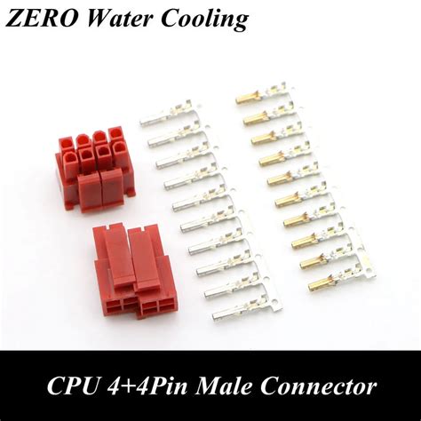 4.2mm 5557 CPU 4+4Pin ATX Male Connector with 10pcs Terminal pins for ...